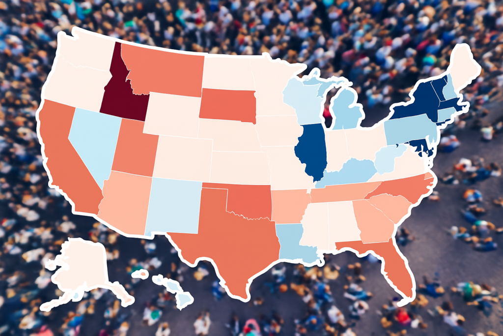 Why Are Some US States Losing Population Rapidly in 2025? - North ...