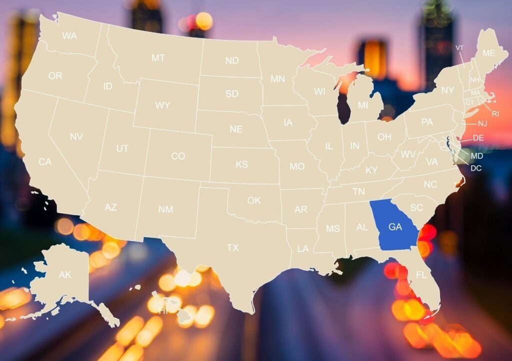 Georgia Is the Only US State That Starts With G (Guam Is Not an ...