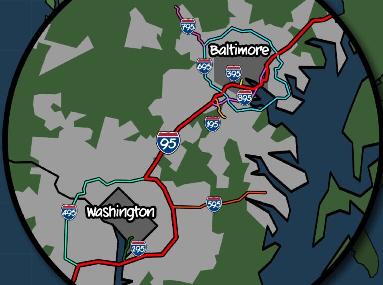 How US Interstate Numbers Work? Odd, Even, East-West, North-South ...